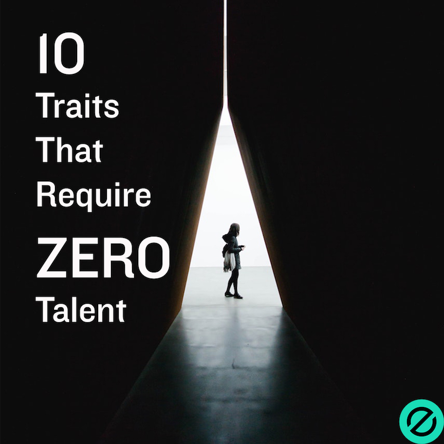 Zero Talent - 1% Better Journey